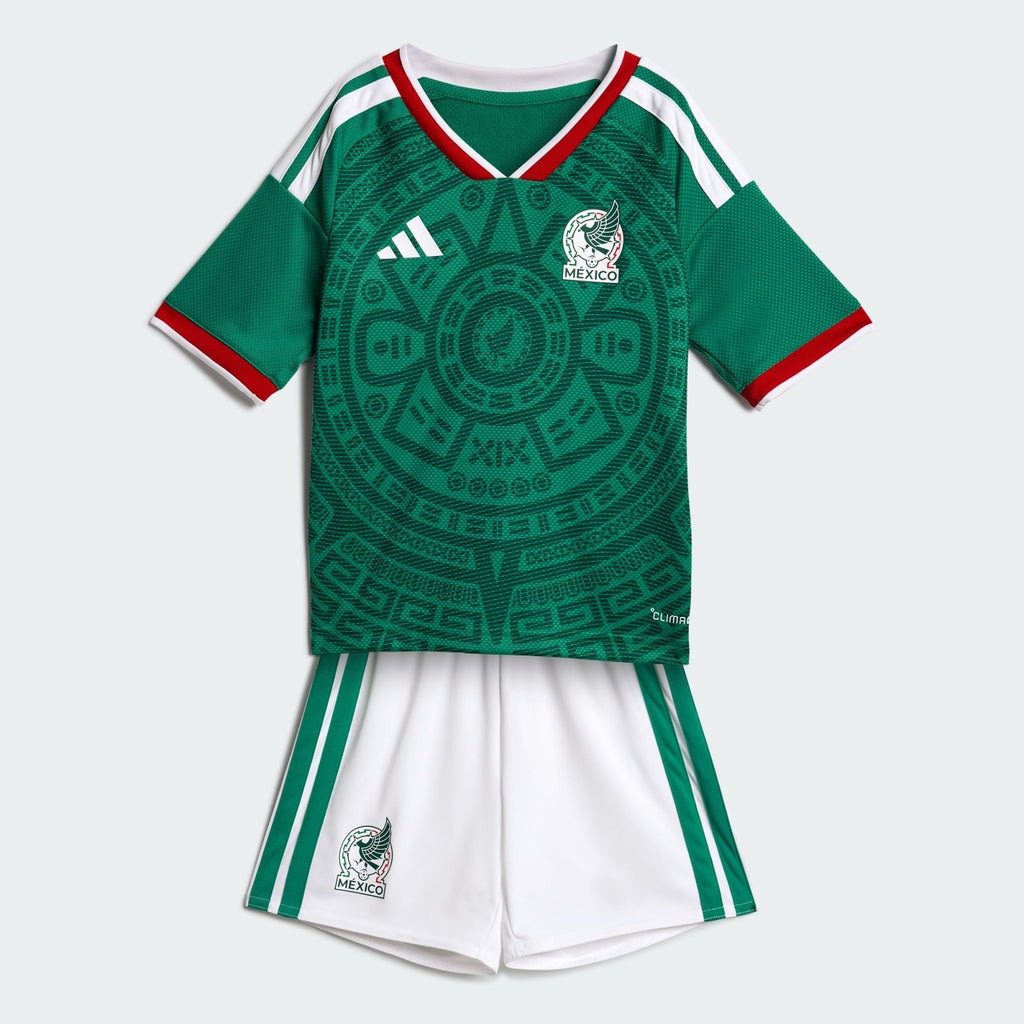 Adidas Mexico 2026 Home Kids Kit